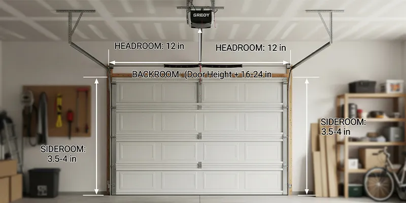 Garage Door Sizes and Dimensions - U.S. Complete Guide